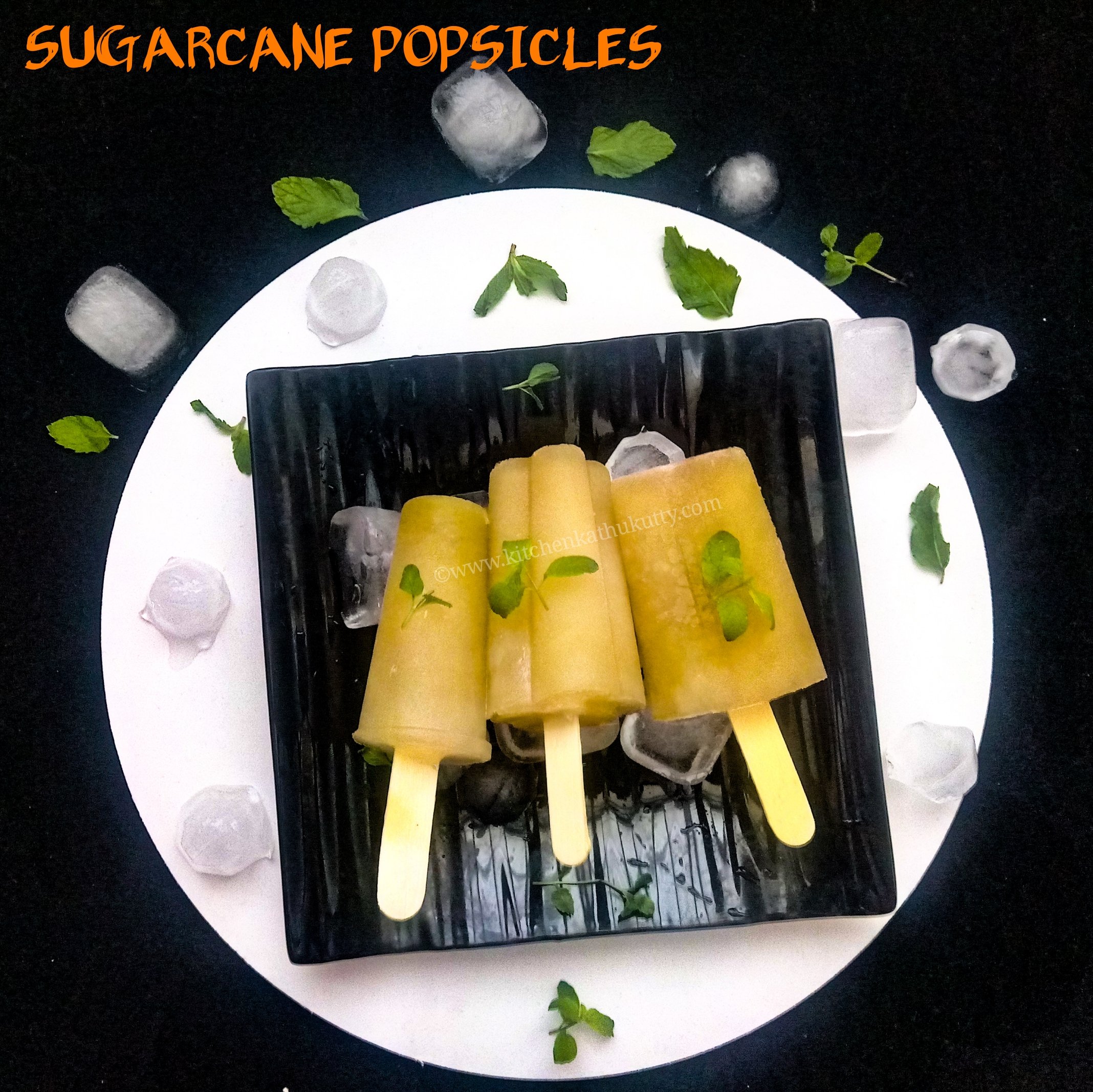 Sugar Cane Popsicle Recipe-Sugarcane Ice Pops for Toddlers & Kids ...